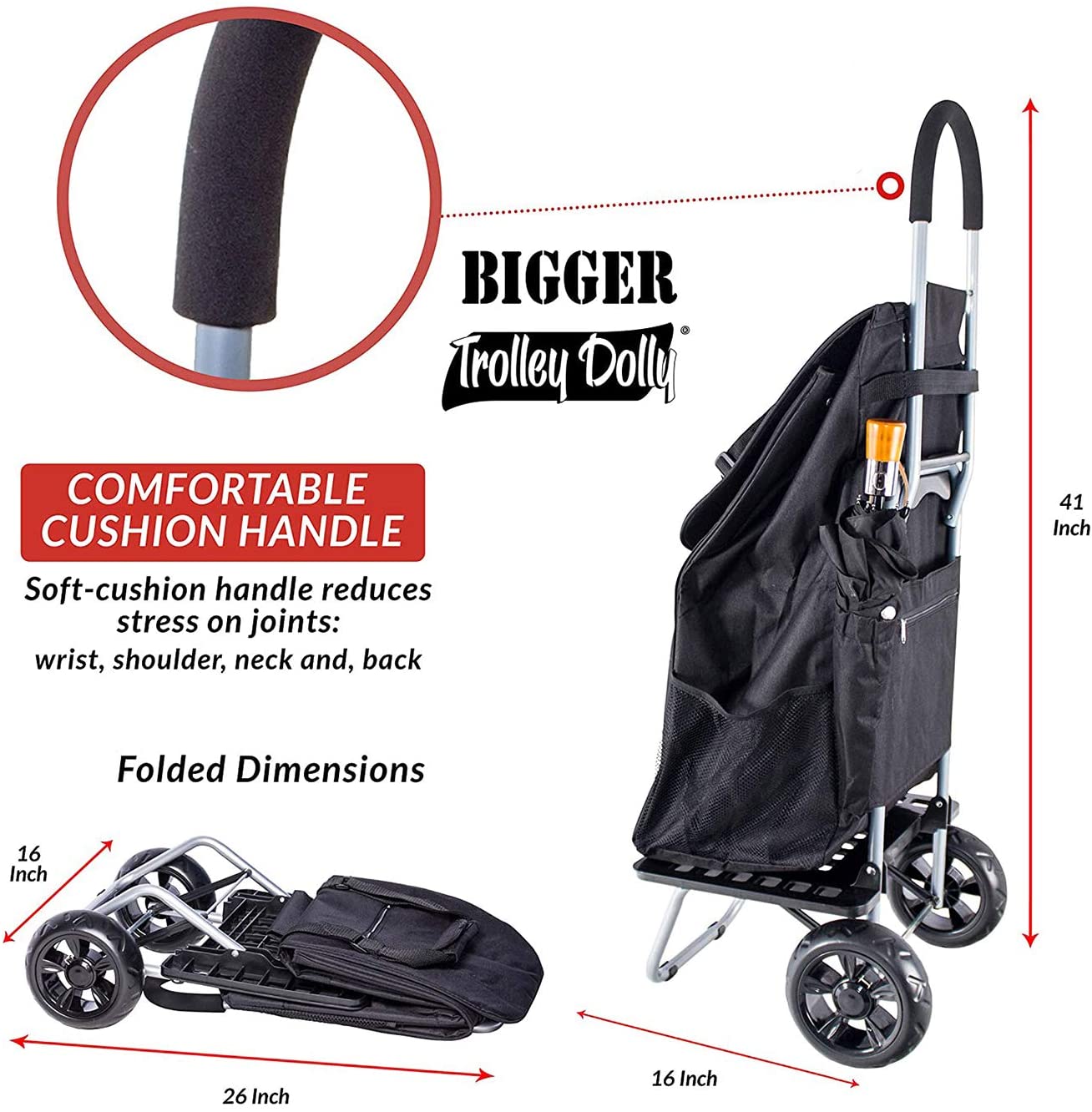 dbest products Offering Best Folding Trolley Dolly | Folding Dolly ...