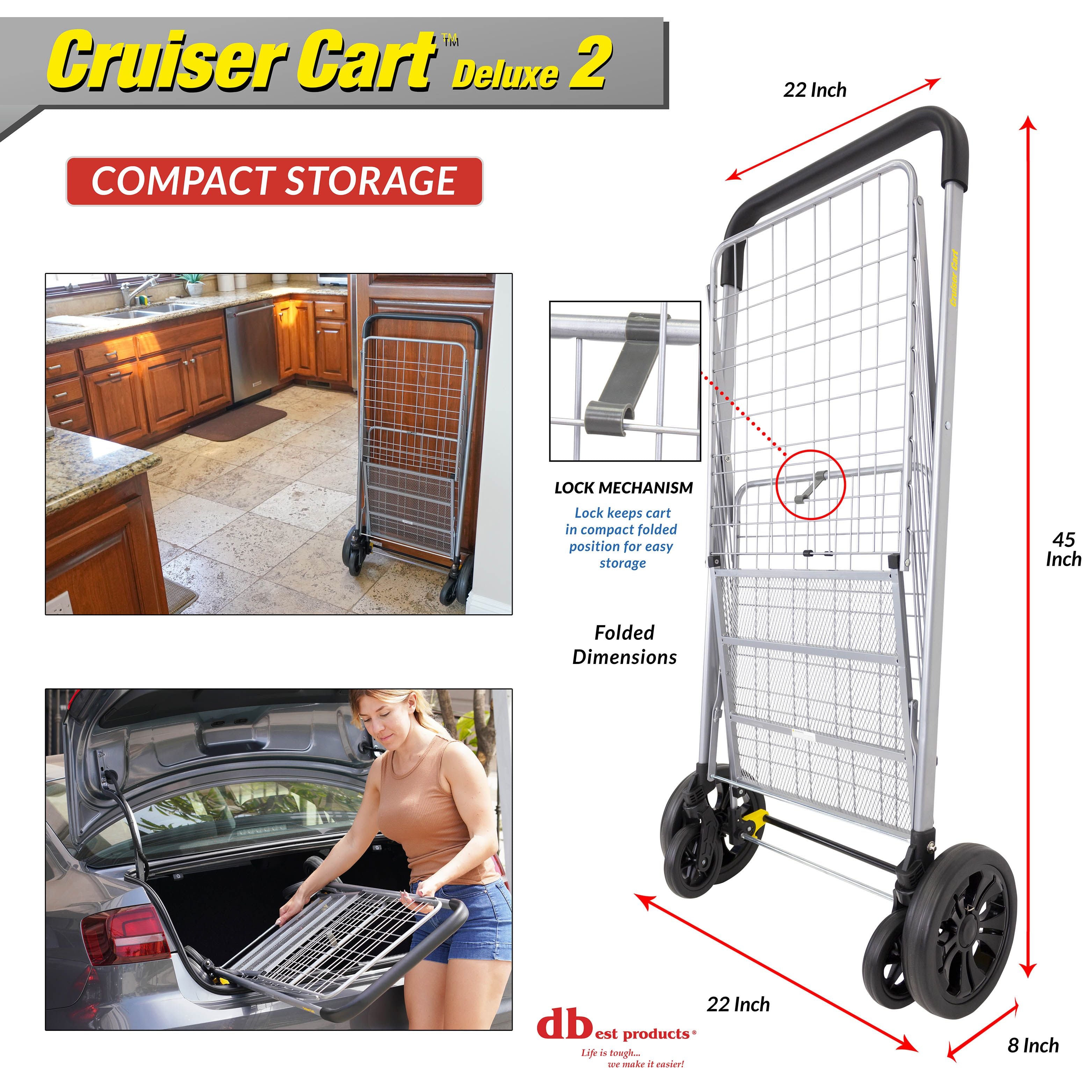 Cruiser Cart Deluxe 2 - dbest products