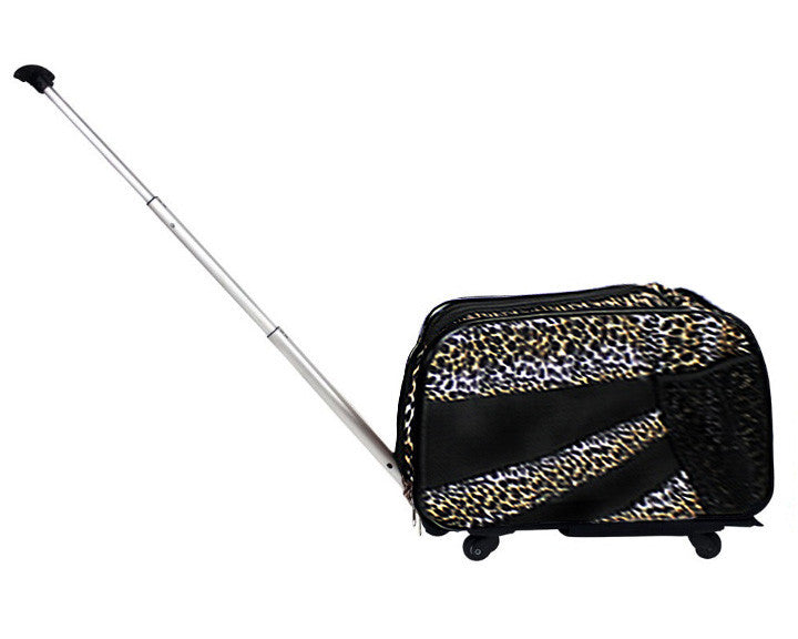 Pet Smart Cart - Leopard, Medium - dbest products