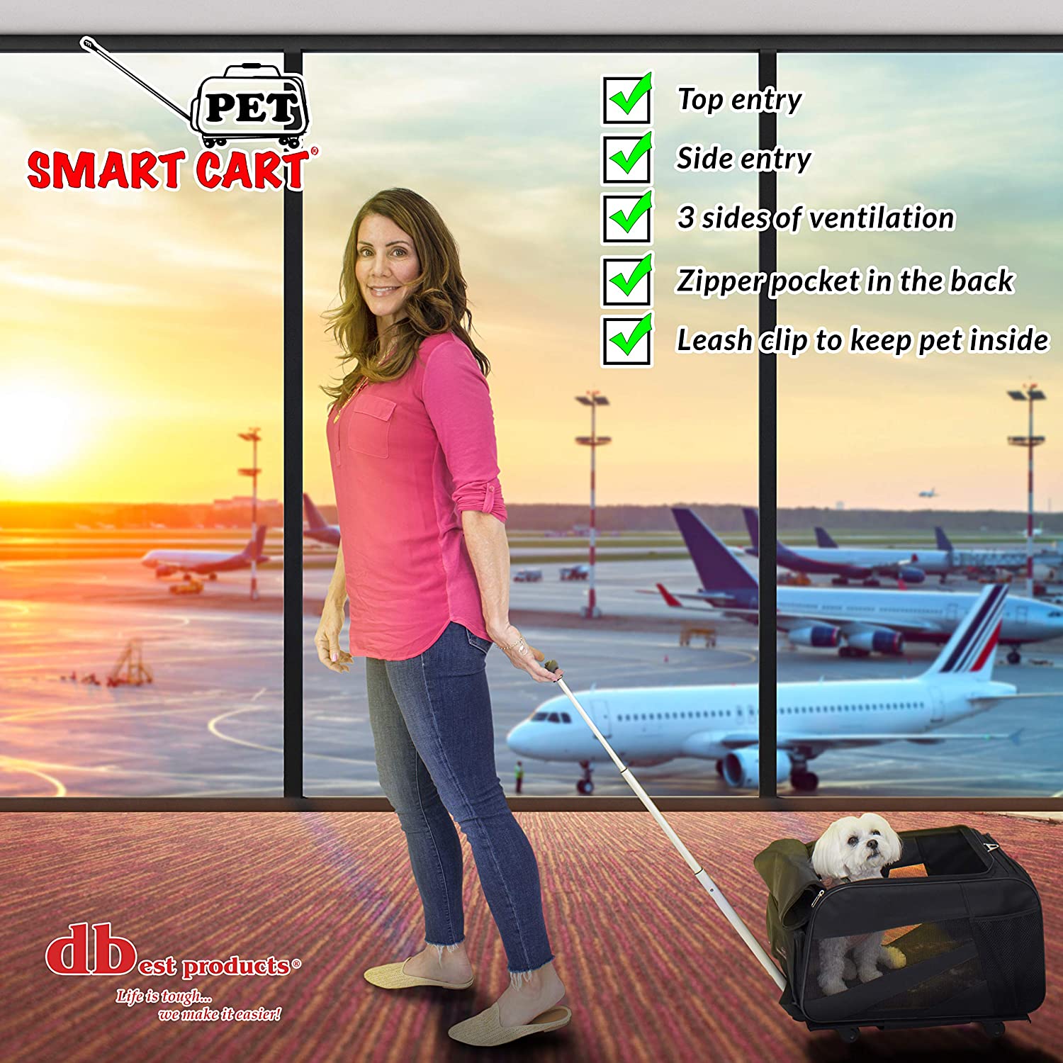 Pet Smart Cart - dbest products